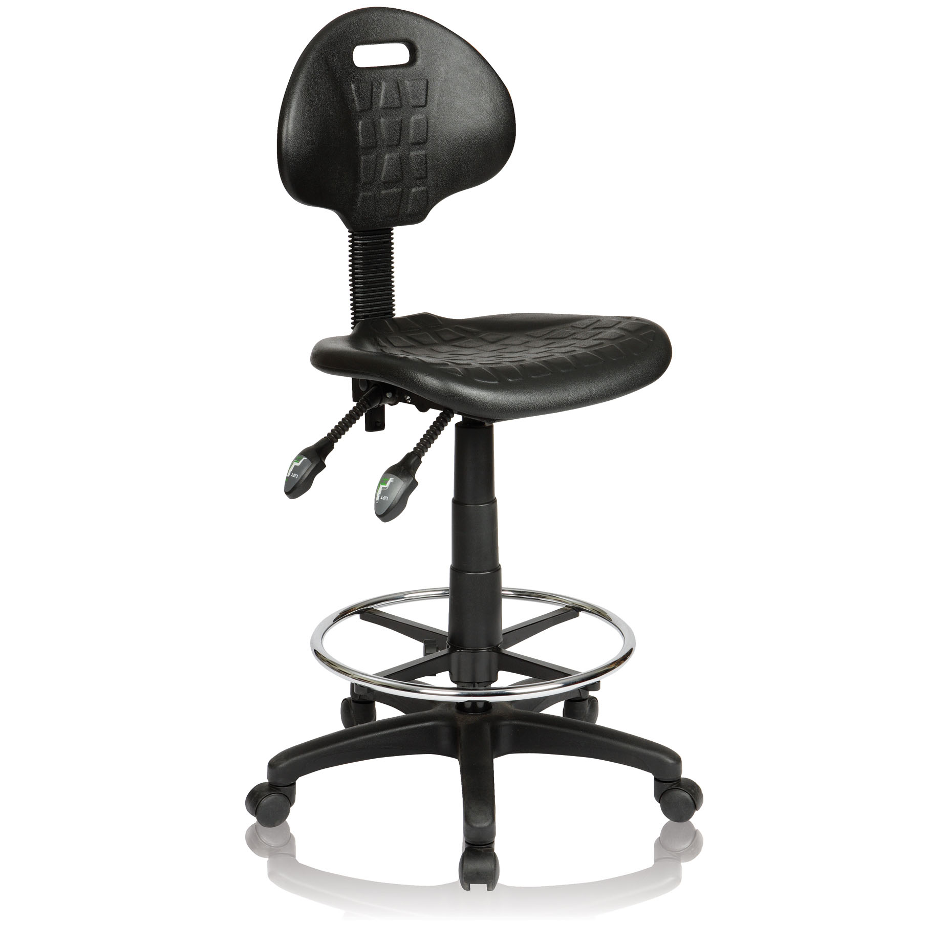 Industrial Task Chair - with footring - Commercial Furniture